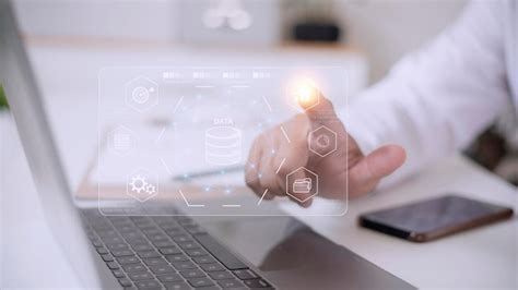premium photo big data and analytics visualization technology with