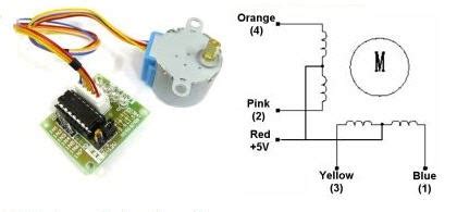 Steppernews How To Identify Four Wire Stepper Motor Coil Pairs With A Multimeter