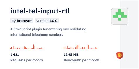 Intel Tel Input Rtl CDN By JsDelivr A CDN For Npm And GitHub