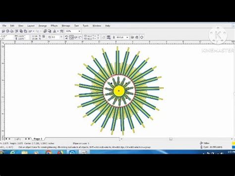 Corel Draw Me Design Kaise Banaye HowtomakedesigninCoral Coreldraw Design Tricks
