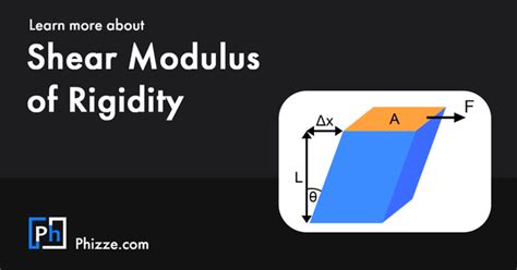 Shear Modulus Of Rigidity R Phizze