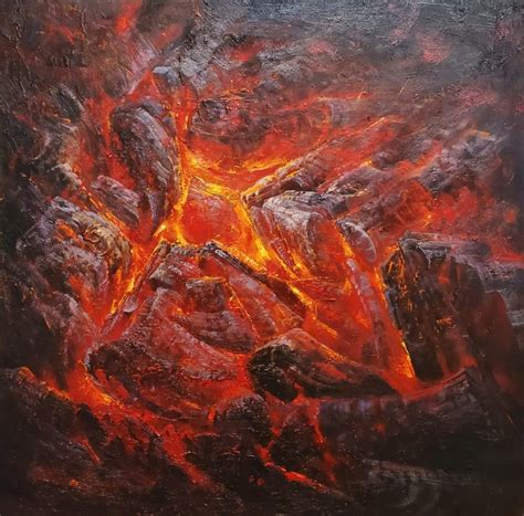 Ardent Flame Vi Nguyen Art Gallery
