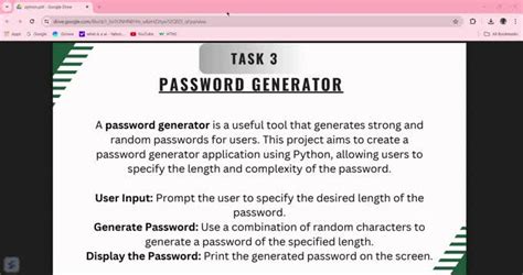 Video Dasari Pavan Kumar On Linkedin Pythonprogramming Passwordgeneratorproject