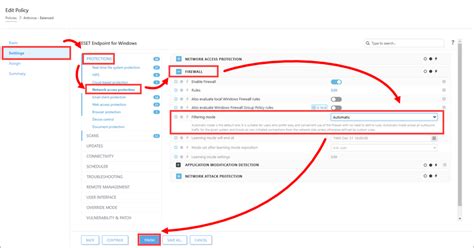 KB Change The ESET Endpoint Firewall Filtering Mode Using ESET PROTECT Or ESET PROTECT On Prem