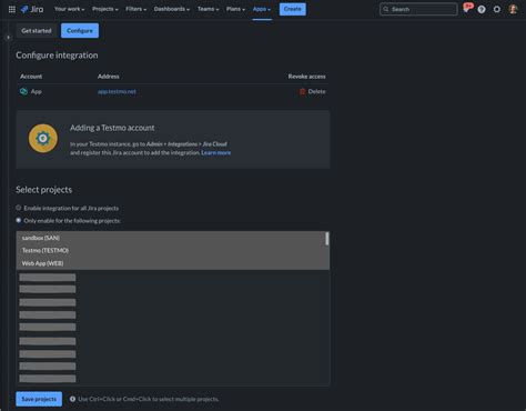 Jira Add On Project Selection Dark Mode And Improved Browser Support
