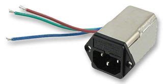 3EGG8 1 CORCOM TE CONNECTIVITY Filtered IEC Power Entry Module Single Fuseholder IEC C14