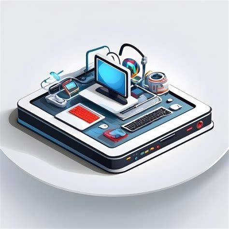 Premium Photo Server Icons Data Center Symbols Network Server Server Room Web Hosting Server