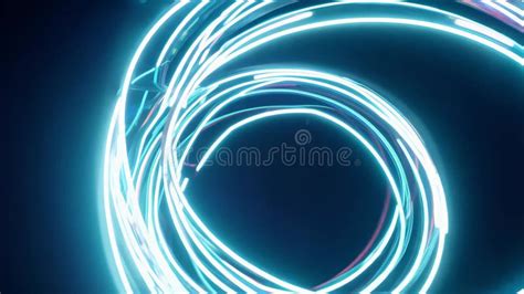 Dynamic Abstract Shapes Swirl And Blend In A Mesmerizing Display Of Colors Creating A Visually