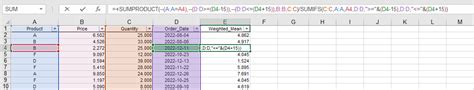 R How To Calculate Weighted Average Using Slideindexdbl Stack