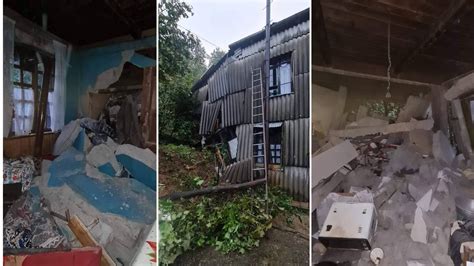 სახლიდან გამოვედი და დაინგრა — გურიაში სტიქიით დაზარალებული Netgazeti • Netgazeti Ge