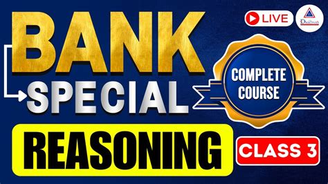 Bank Special Reasoning ।। Class 3।। Alpha Numeric Series 3 ।। Complete
