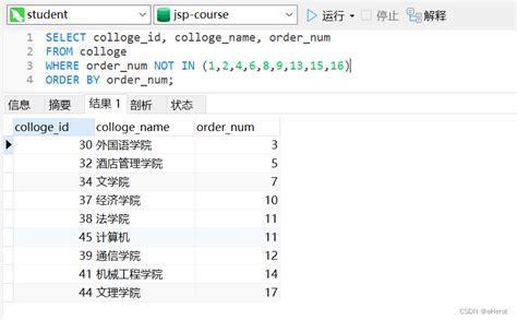 Mysql必知必会之数据过滤mysql过滤数据关键字 Csdn博客