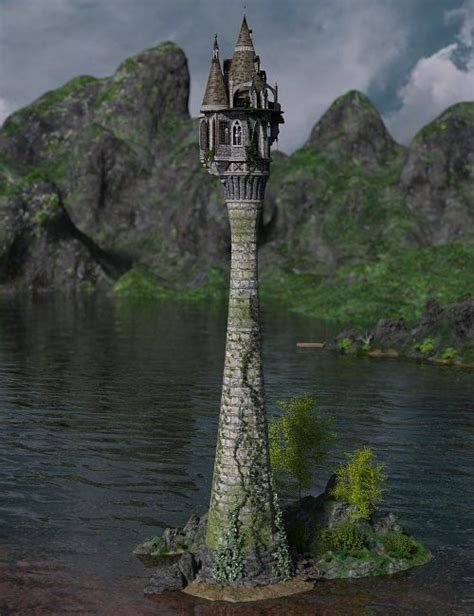 Rapunzel Tower D Models For Daz Studio And Poser