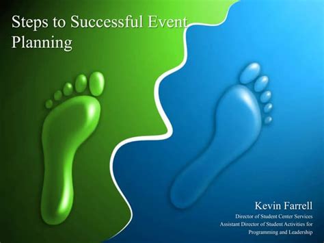 Steps To Successful Event Planning Pptx Party Supplies And