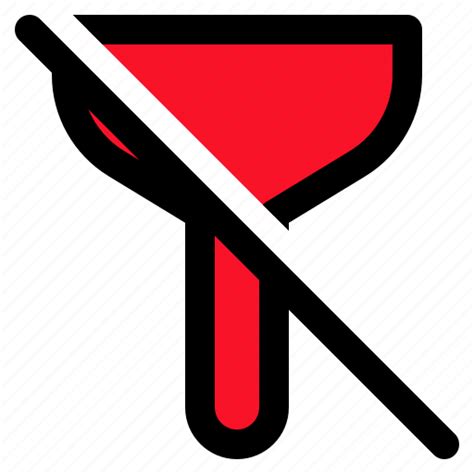 Funnel Filter Sorting Remove Delete Icon Download On Iconfinder