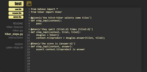Blog Cyber Dojo Org Python Behave