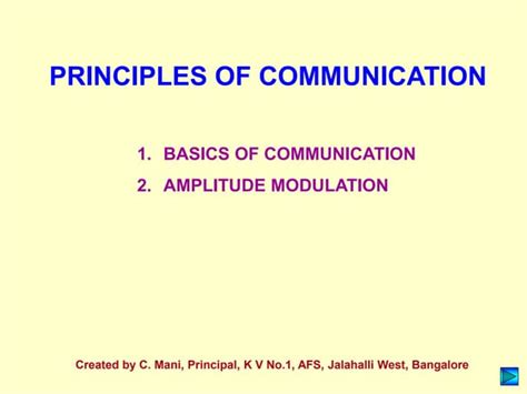 1 Amplitude Modulation Ppt