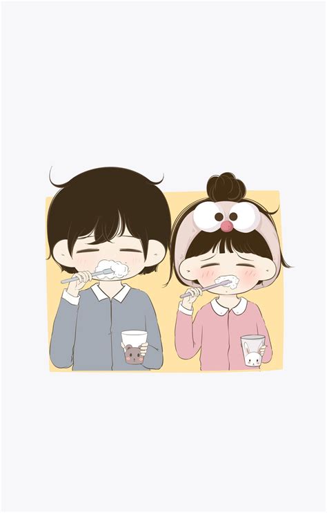 Chibi Couple Wallpapers Wallpaper Cave