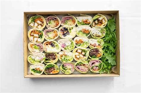 Assorted Wrap Platter 7 10 Guests Will And Mikes Online Catering
