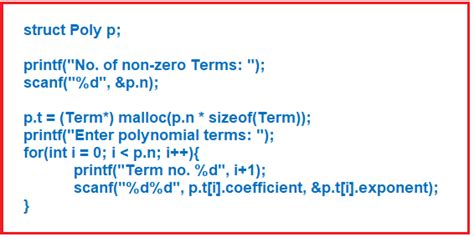 Polynomial In C Language Dot Net Tutorials