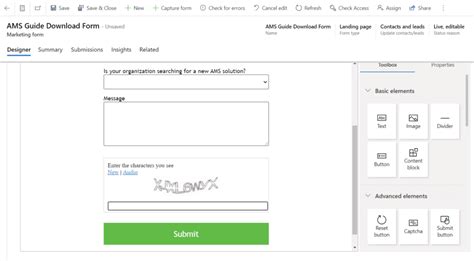 Using Microsoft Marketing Forms Customer Journeys In D365 Cobalt