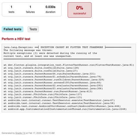 Test Reports Don T Contain Useful Info Multiple Exceptions Were