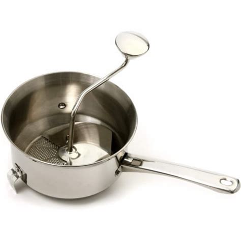 Norpro Handheld Stainless Steel Multi Purpose Food Mill Ricer Strainer