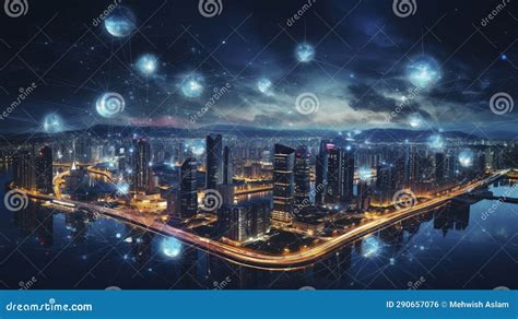 A Photo Of Ai Powered Smart Grid Optimization Stock Illustration Illustration Of Horizon