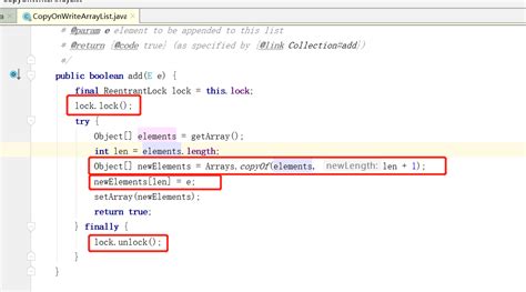 Copyonwritearraylist 源码解读copyonwritearraylist读取到脏数据 Csdn博客