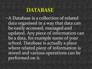 Dbms And Rdbms Ppt PPTX
