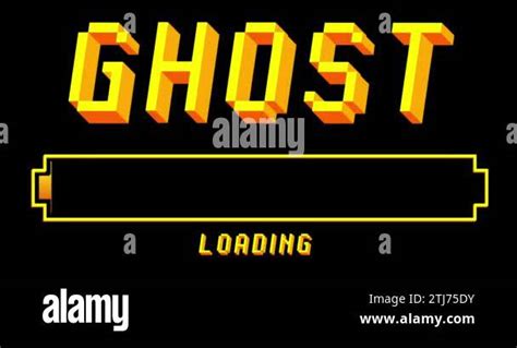 Ghost Text With Loading Downloading Uploading Bar Indicator Download