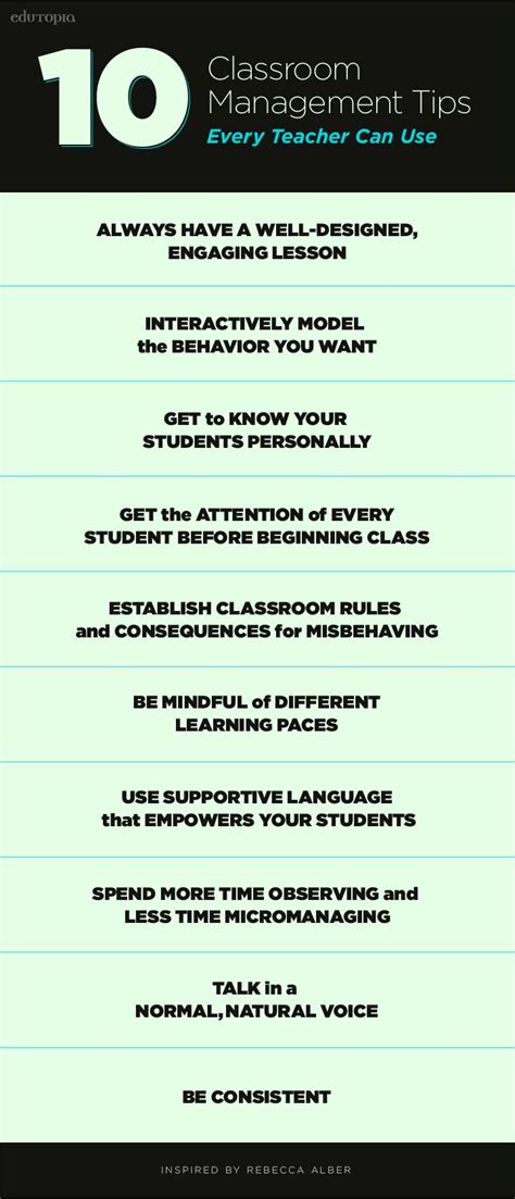 10 Classroom Management Tips Every Teacher Can Use Classroom