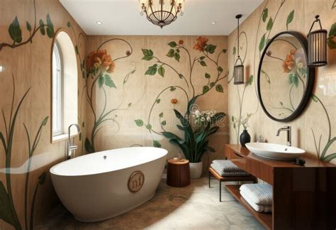 Smart Art Nouveau Flow Art Nouveau Style With Organic Lines And Stock Illustration