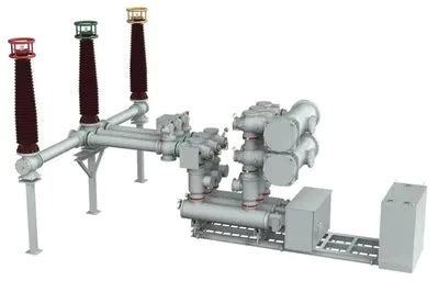 Outdoor Gis Sf6 High Voltage Switchgear Electrical Equipment China Hgis Gis Gas Insulated