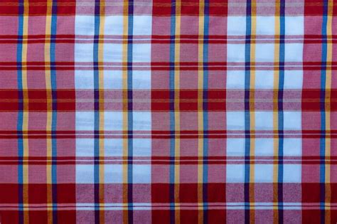 Premium Photo Fashion Of Colorful Square Fabric Pattern Background