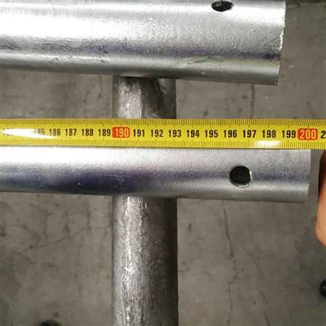 Galvanized Hdg Ringlock Scaffolding Vertical Standard From China Manufacturer Ek Scaffolding