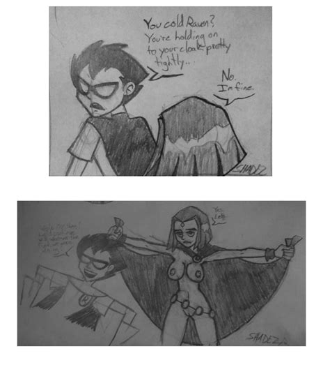 Rule 34 Dc Dc Comics Dcau Dick Grayson Female Human Male Raven Dc