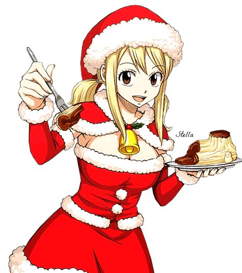 Lucy Heartfilia Christmas Render By Stella1994x On Deviantart