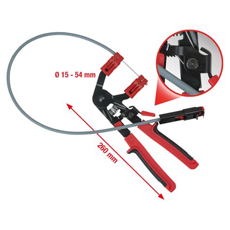 Schlauchschellenzange Mbowdenzug730mm Schlauchschellen Werkzeuge