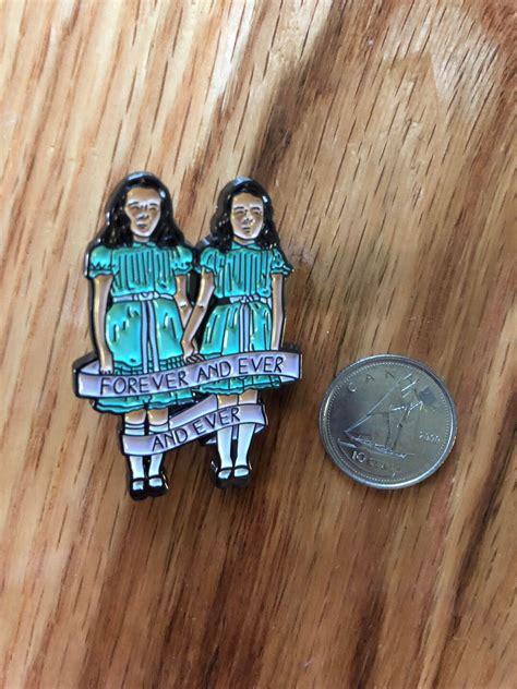 Stephen King The Shining Grady Twins Pin Etsy