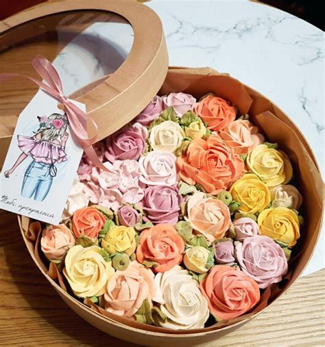 Зефірні букети ціна Зефірні квіти купити 2025 Ua