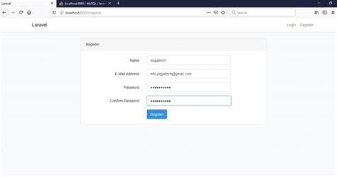 Tutorial Laravel Lengkap Membuat Crud Di Laravel Dengan Route Resource Jogjatech Web