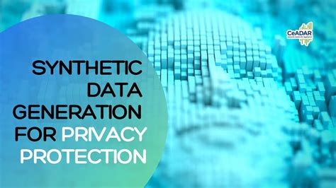 Github Anushareddy Synthetic Data Generation A Case Study Of Privacy Offered Vs Predictive