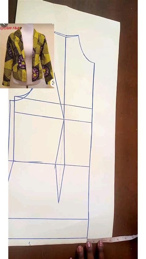 How To Draft A Shawl Collar Jacket Pattern In 2024 Easy Dress Sewing