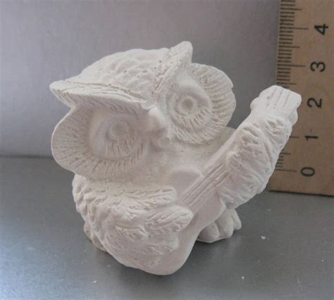 Гіпсова фігурка для розфарбовування статуетка Гипсовая фигурка для раскрашивания Сова з