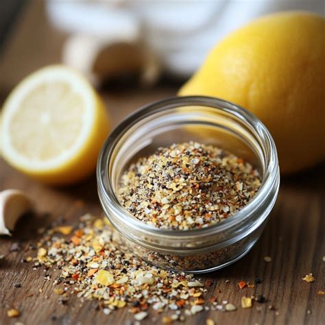Diy Lemon Pepper Seasoning Recipe For Zesty Dishes Sprig And Flours