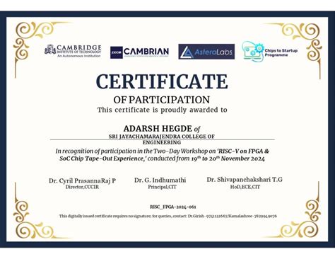 Adarsh Hegde On Linkedin Riscv Fpga Innovation Learningjourney