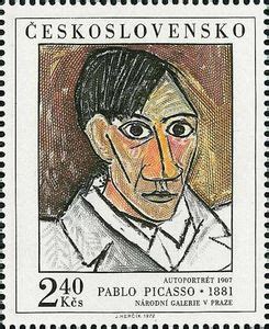 Pablo Picasso Self Portrait 1907