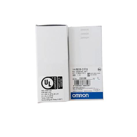 Omron Nx1w Cif01 Plc Nx1wcif01 Interface Unit In Box Brand Omron And Nx1w Cif01