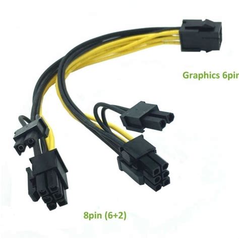 Jual Kabel Adapter Pin Pcie To Dual Pin Pcie Kabel Pcie Vga Murah Shopee Indonesia